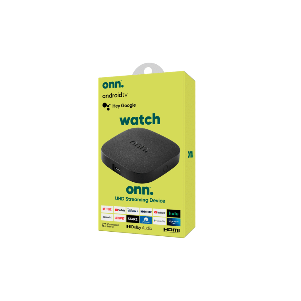 WATCH ONN 4K STREAMING BOX – Palacio de los detalles
