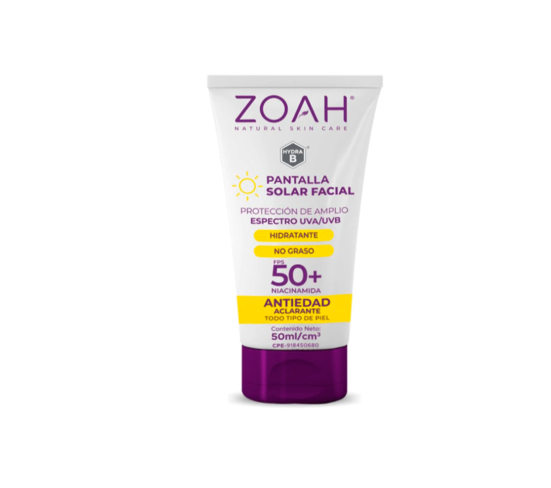 PANTALLA SOLAR CORPORAL 50FPS ZOAH 120ML – Palacio de los detalles