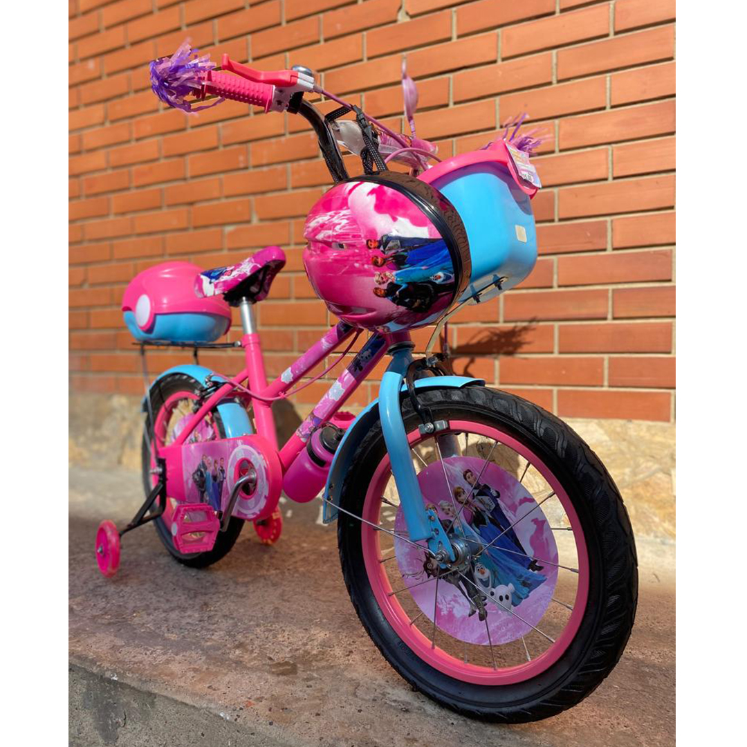BICICLETA RIN 16 DE NIÑA SENCILLA PRINCESAS /FROZEN – Palacio de los ...